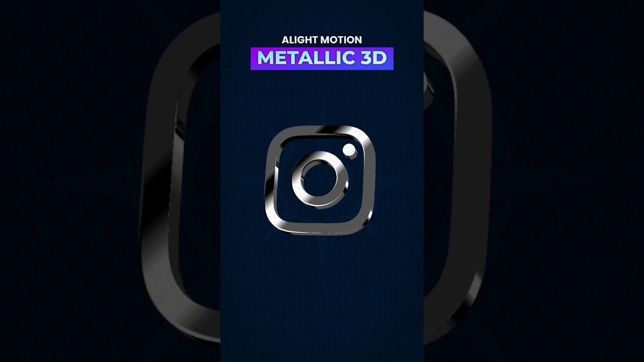 Metallic 3D in alight motion Tutorial| voryxus