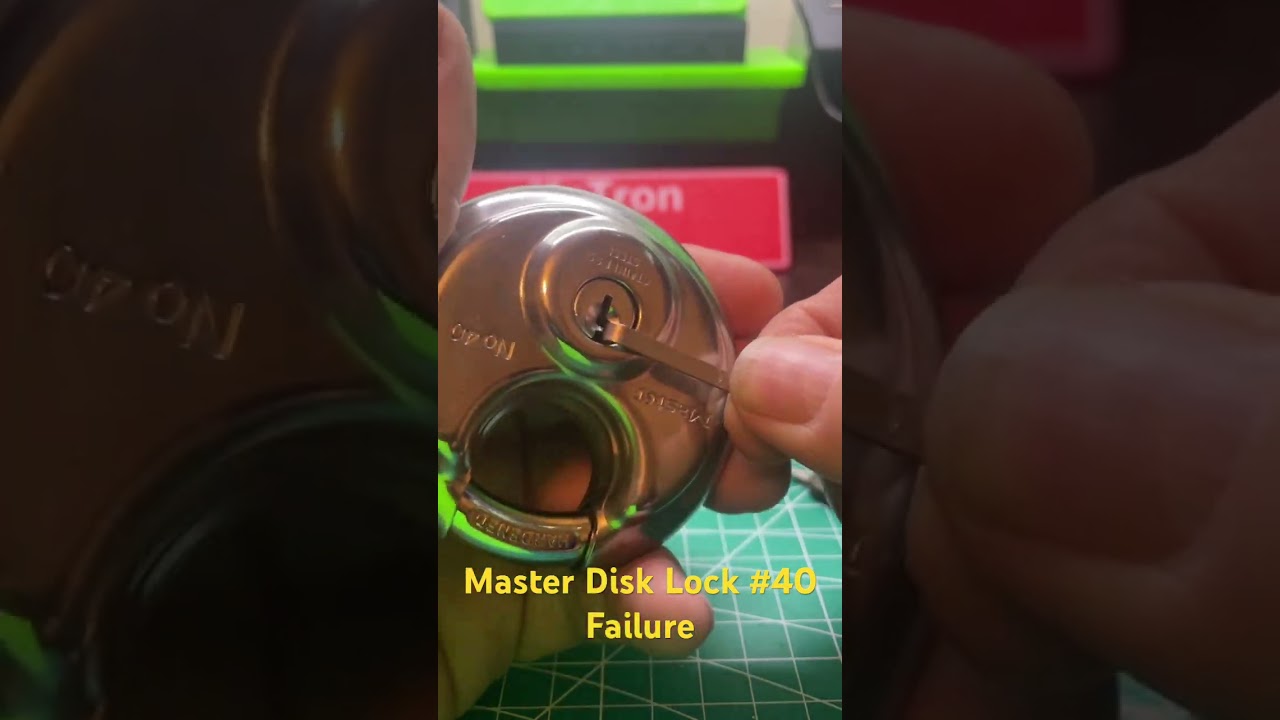 Master Disk Lock #40 Failure