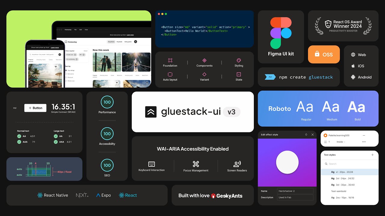 gluestack-ui Contribution Tutorial | Step-by-Step Guide for React & React Native