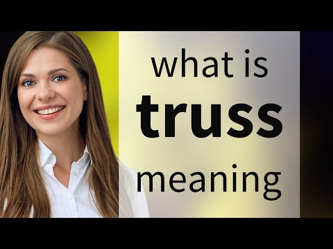 Truss • TRUSS definition