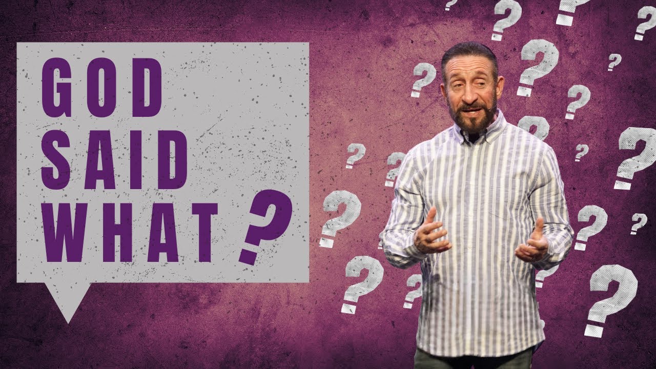 God said WHAT?? | When Hiding is not Running | Pastor Randy Goldenberg ...