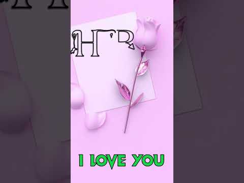 #HR name letter status 😘name art🥀 video...WhatsApp status #shorts #sorts #whatsap #trending #love