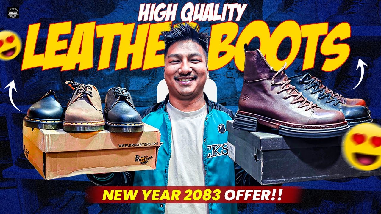HIGH QUALITY LEATHER BOOTS IN NEPAL| TIMBERLAND| RED WINGS| DR. MARTENS| WHITE'S BOOT PRICE HUNT
