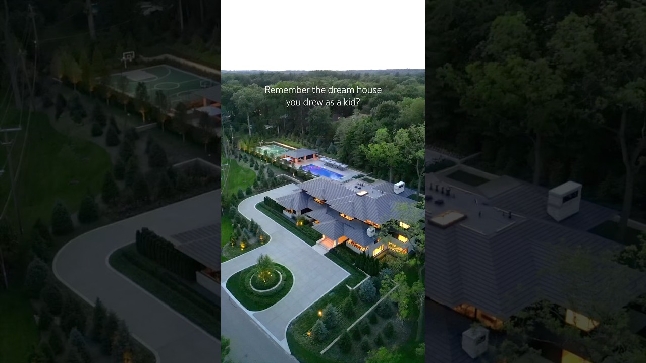 Remember that dream house you used to draw as a kid? This one has it all, and then some!