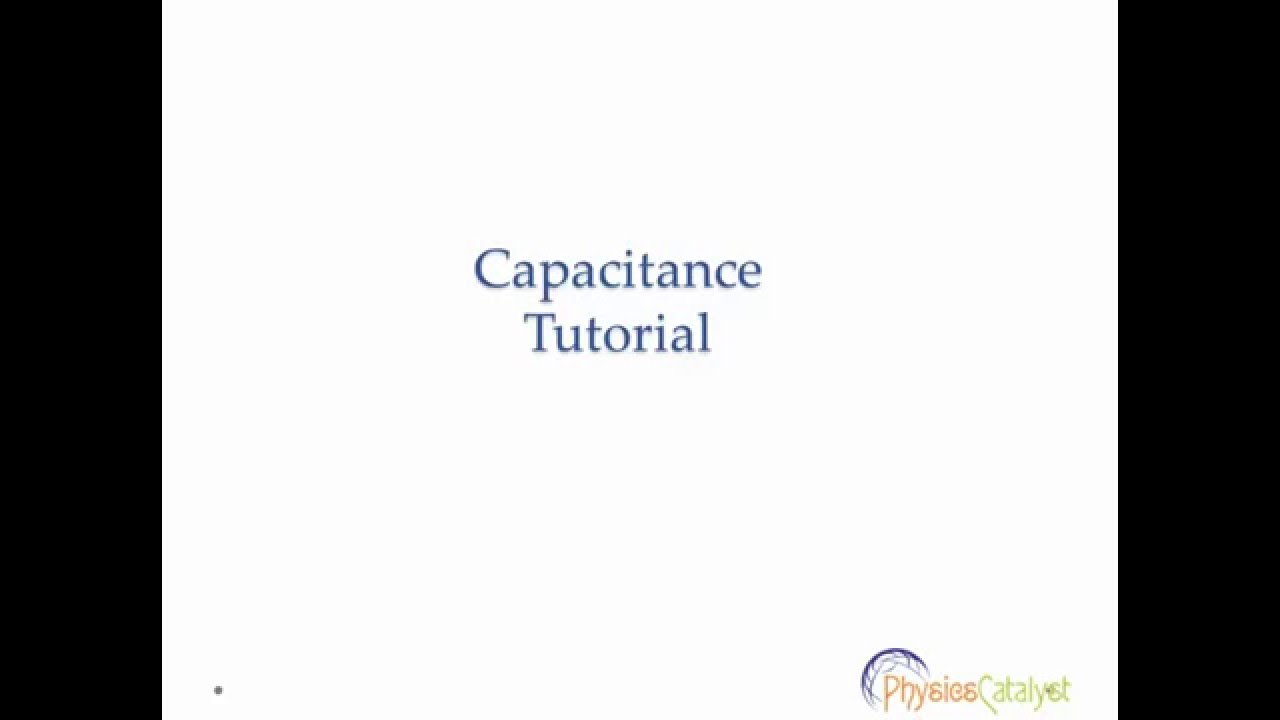 how to solve capacitance problems
