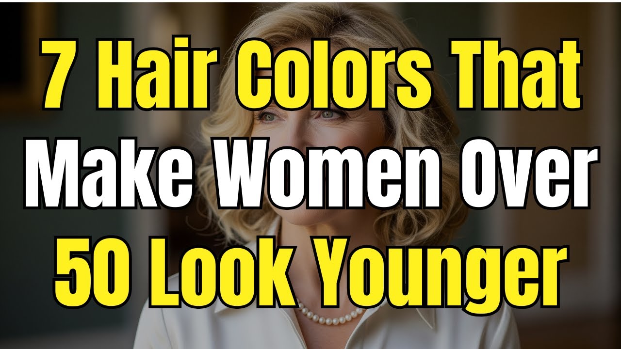7 Youth Boosting Hair COLORS Women Over 50 Swear By