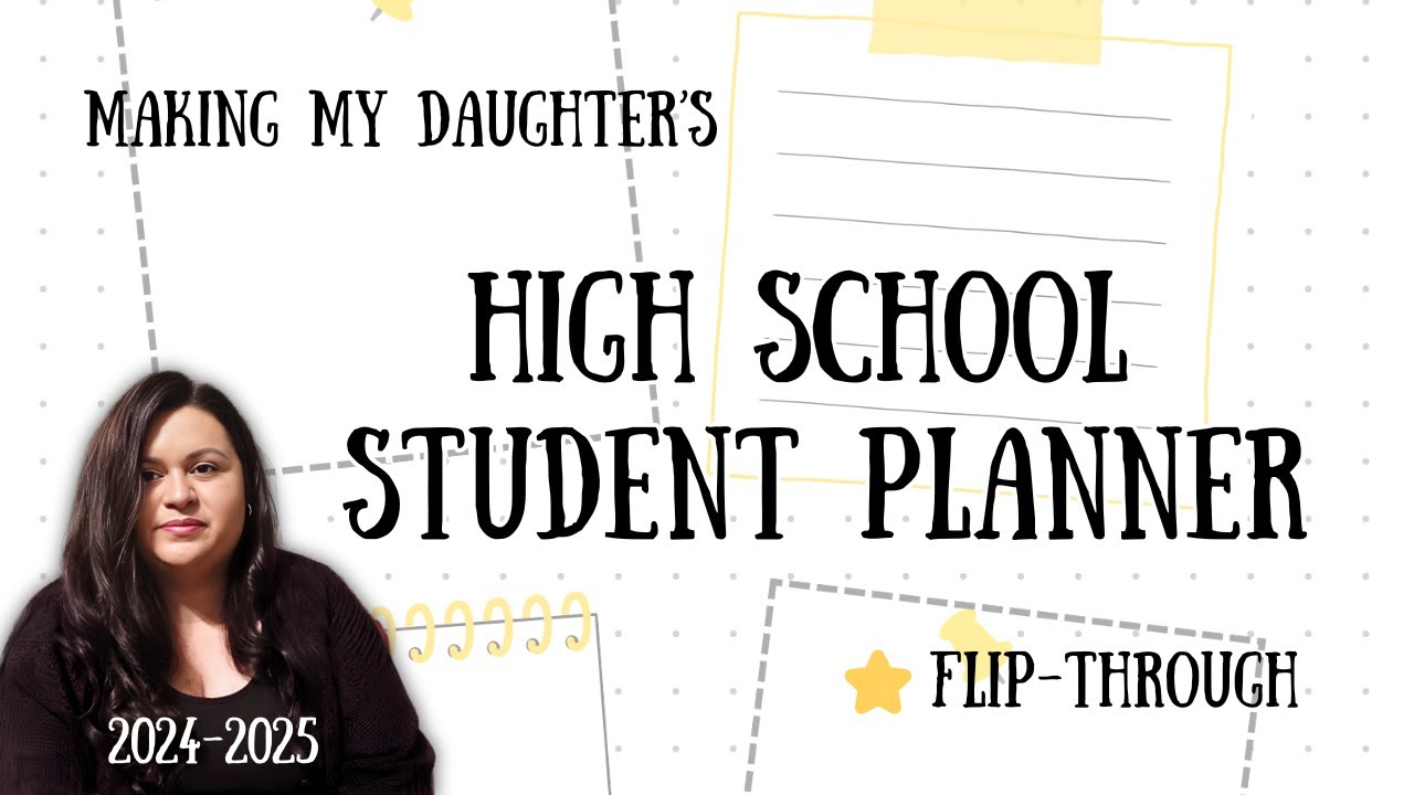 2024-2025 Homeschool Student Planner 10th Grade || FREEBIE || Making the Planner & Flip Through