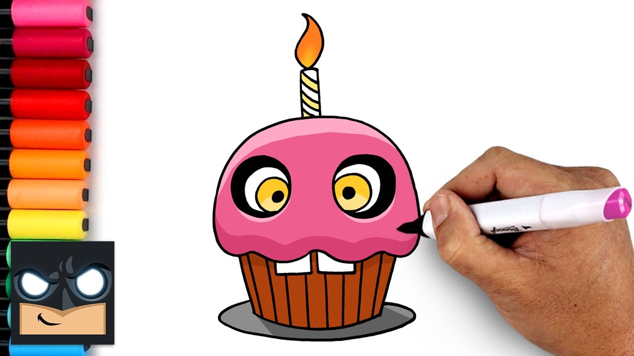 How To Draw Cupcake | Five Nights at Freddy's