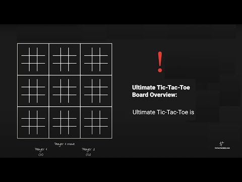 Ultimate Tic-Tac-Toe Rules. Step by Step Guide