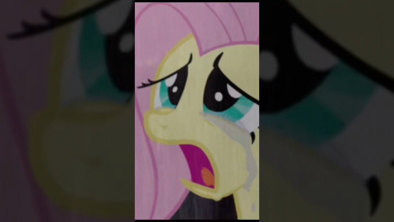 #mylittlepony Fluttershy is crying!