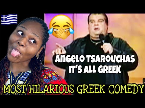 Angelo Tsarouchas - It's All Greek FUNNIEST GREEK COMEDIAN