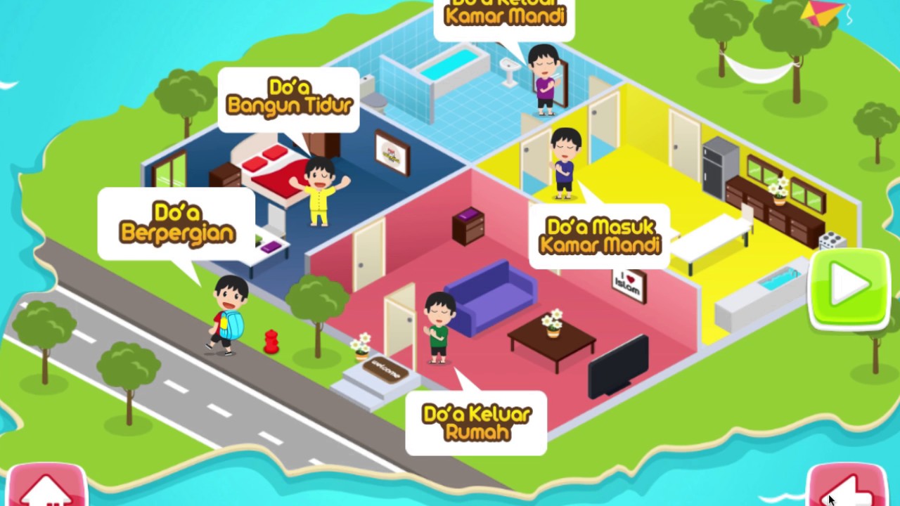 Doa Anak Muslim - Game Edukasi Anak di Android Gratis Download Google Play Store