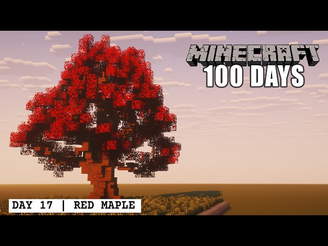 Red Maple - Acer rubrum Minecraft Map