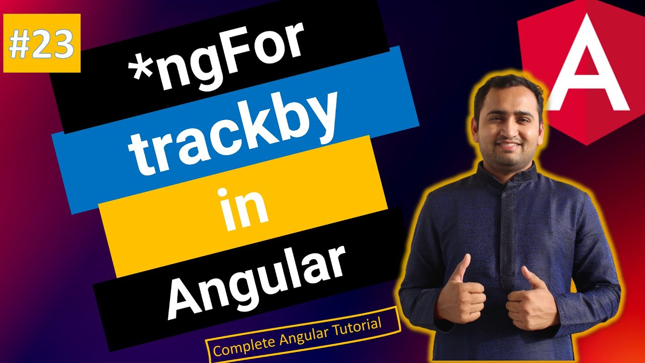 ngFor trackby Angular | trackby in angular | Angular Tutorial