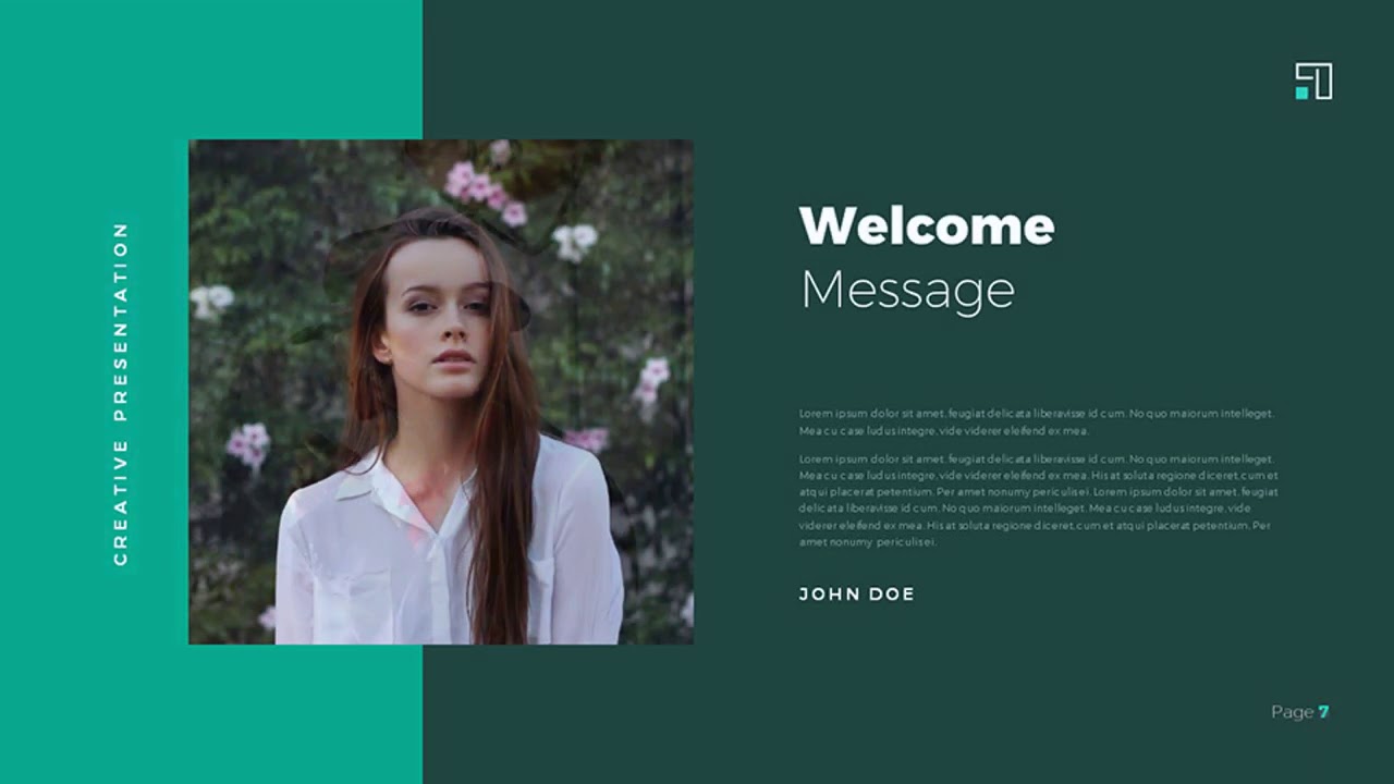 Square Multipurpose PowerPoint Template - Graphicriver