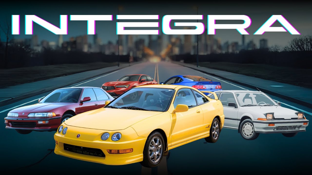 The Evolution Of The Acura Integra: Honda's Most Iconic FWD Sports Car