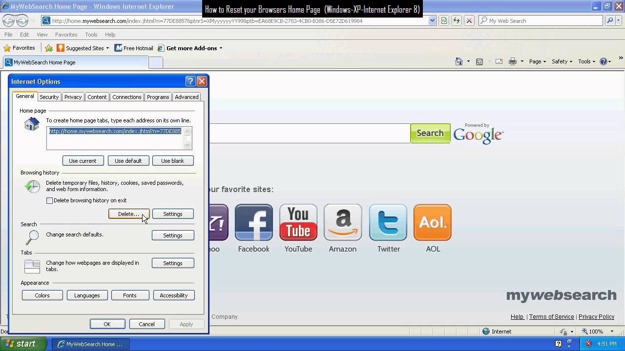 XP IE8 HP New