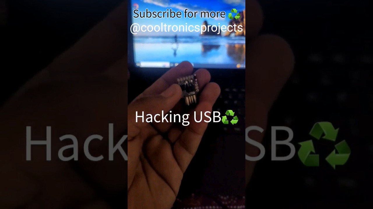 Hack any PC in 5 second 🚫🚫 #shorts #ytshorts #arduinoproject #badusb #hacking #rubberducky #diy