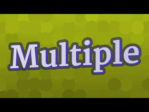 MULTIPLE pronunciation β’ How to pronounce MULTIPLE