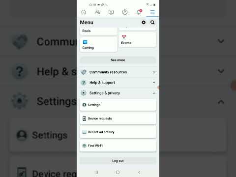How to log out from the Facebook messenger