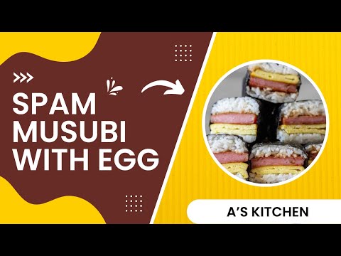 Spam Musubi with Egg