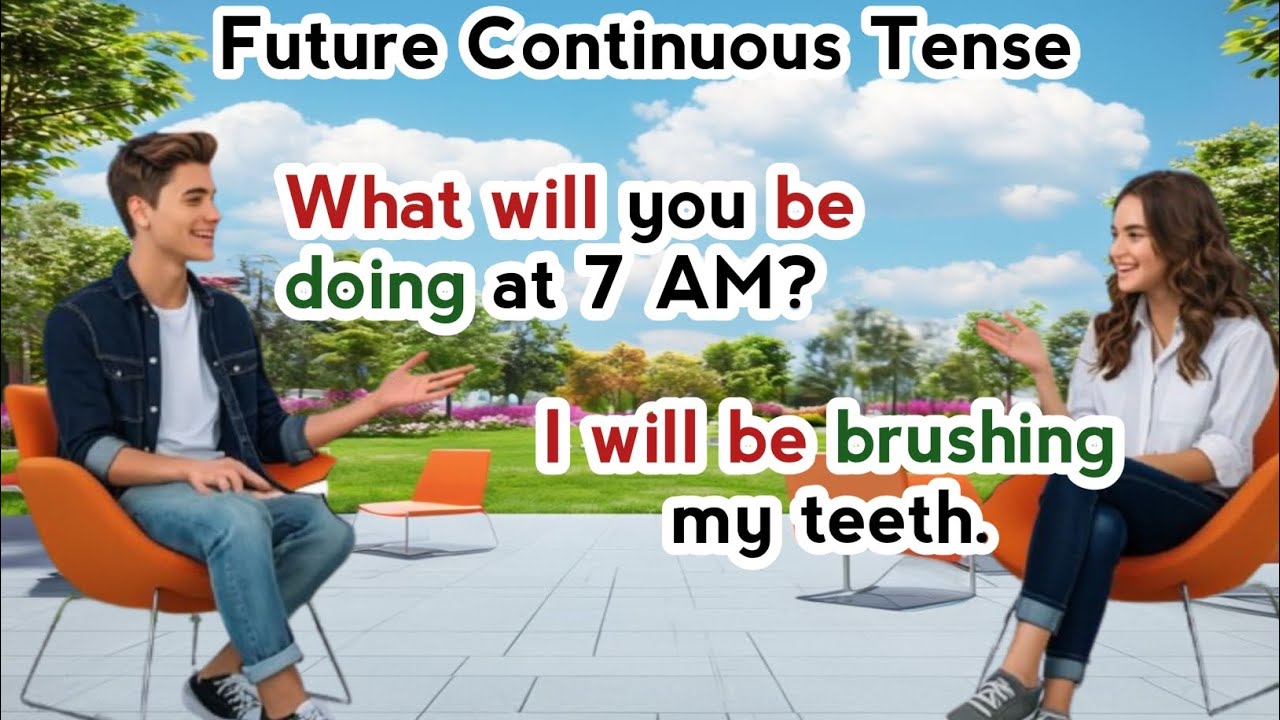 Future Continuous Tense | English Speaking Practice | Learn English