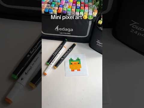🐤Mini Pixel art ideas🐸 #pixel #art #pixelart #pixelartideas #drawing #artideas #cute #fypツ