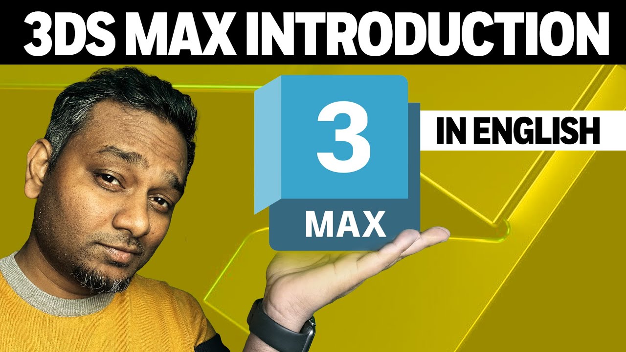 3DS Max Introduction - Beginner Tutorial |English