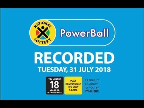 PowerBall Results - 31 July
