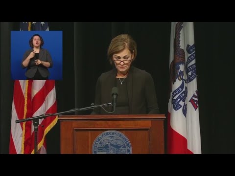 Gov. Kim Reynolds calls reporting on transmission possibilities 'scare tactics'