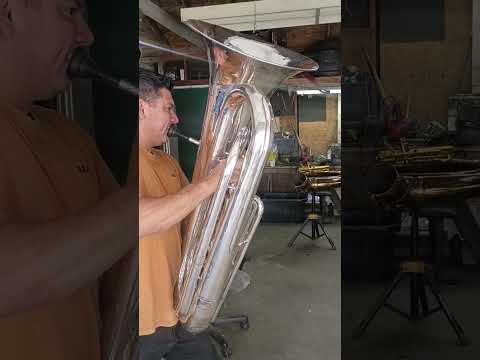 Yamaha YBB-321S 4-Valve Professional BBb Concert Tuba with | Reverb
