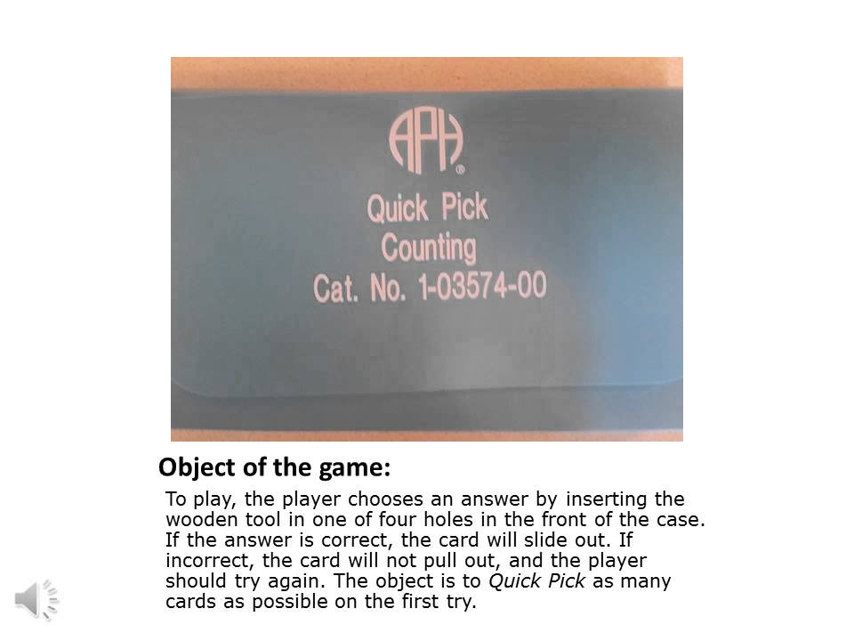 APH Quick Pick Counting presentation