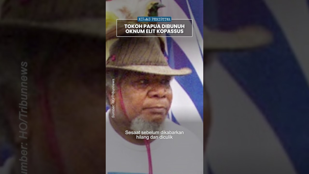Kilas Peristiwa: Pembunuhan Theys Eluay Tokoh Penting Papua yang ...