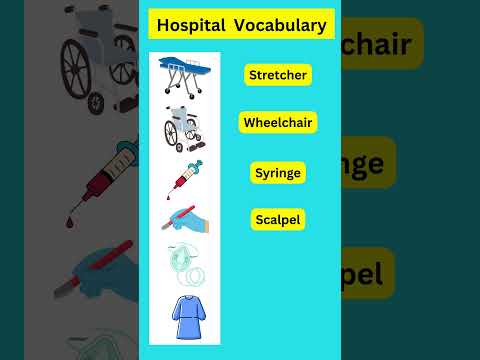Hospital Vocabulary in English