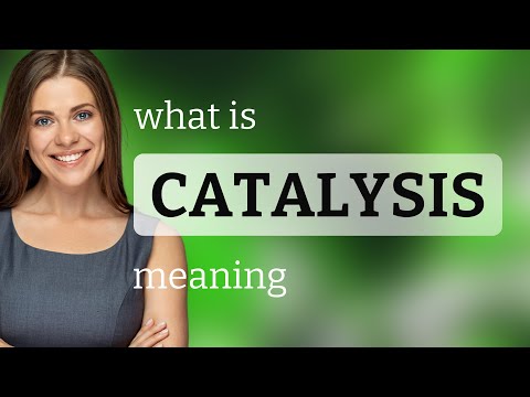 Catalysis — CATALYSIS meaning