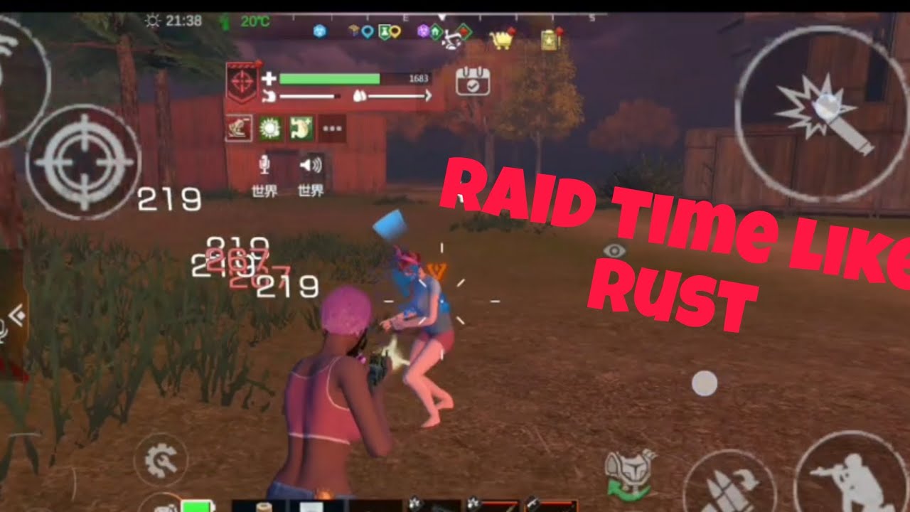 raid time like rust