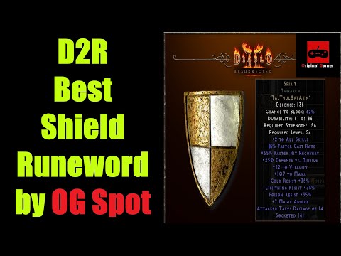 Diablo 2 Resurrected - Spirit - The Best Shield Runeword