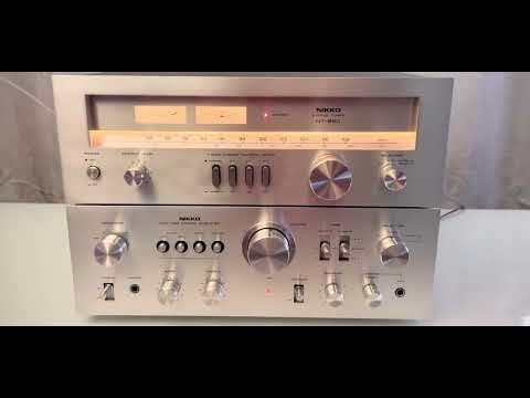 Vintage Nikko NT-850 Tuner - Silver | Reverb