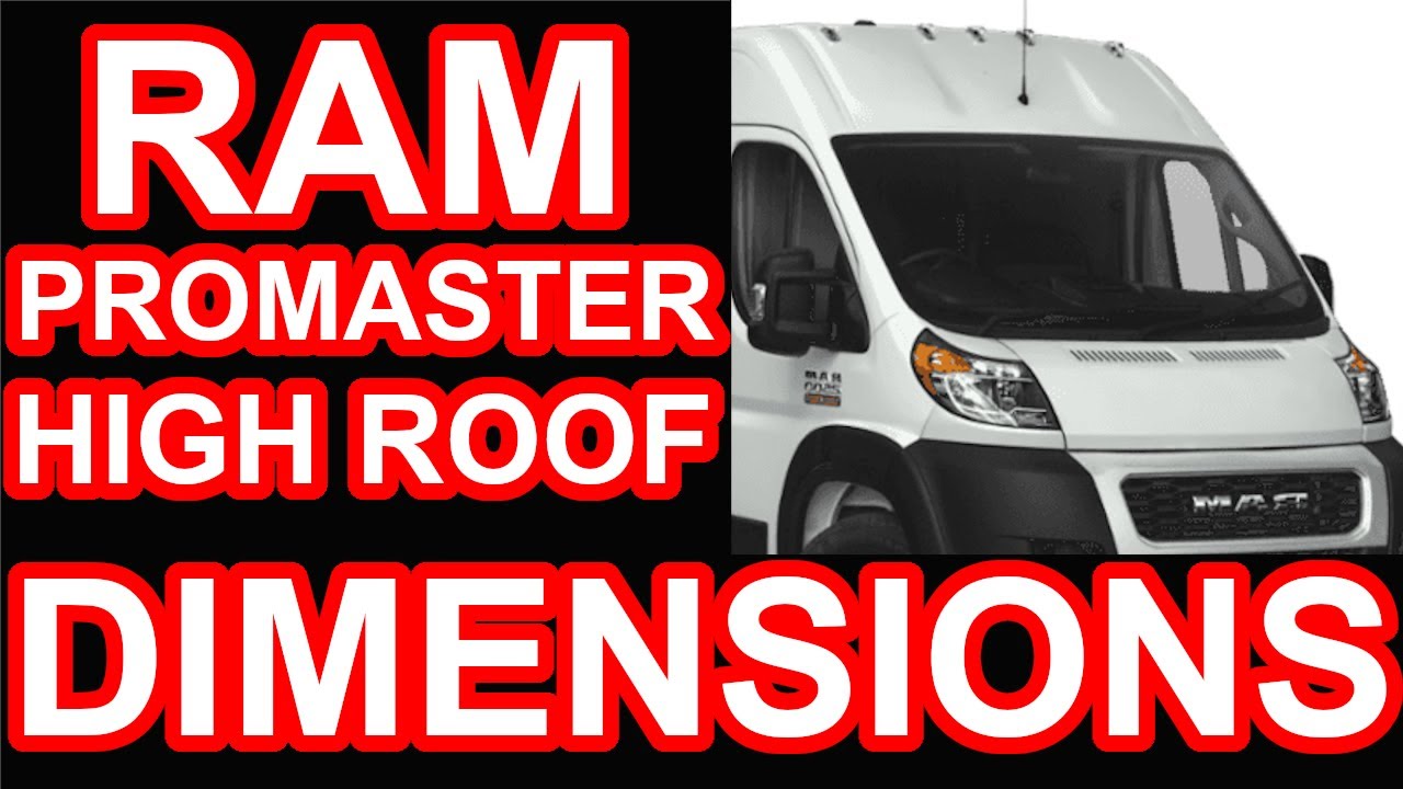 RAM Promaster High Roof 159