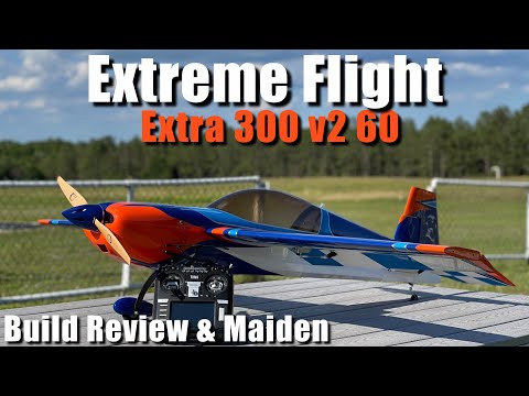 Extreme Flight RC Extra 300v2 60" Build and Maiden
