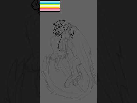 The Queer Flag | What Are Pride Flags Pt 18 #pridemonth #queer #lgbt #lgbtq #dragon #art #digitalart