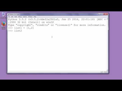 How to add two lists to in Python - example (very simple solution with + operator)