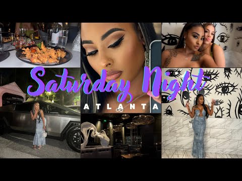 Saturday Night Out In Atlanta | MCK Restaurant & Bar | The Americano |Tany B | Eriich Music