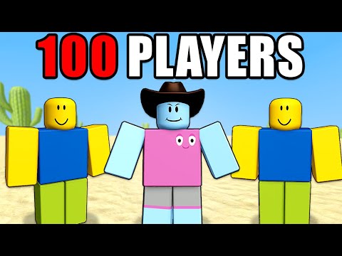 ROBLOX Dead Rails but with 100 PLAYERS (PURE CHAOS)