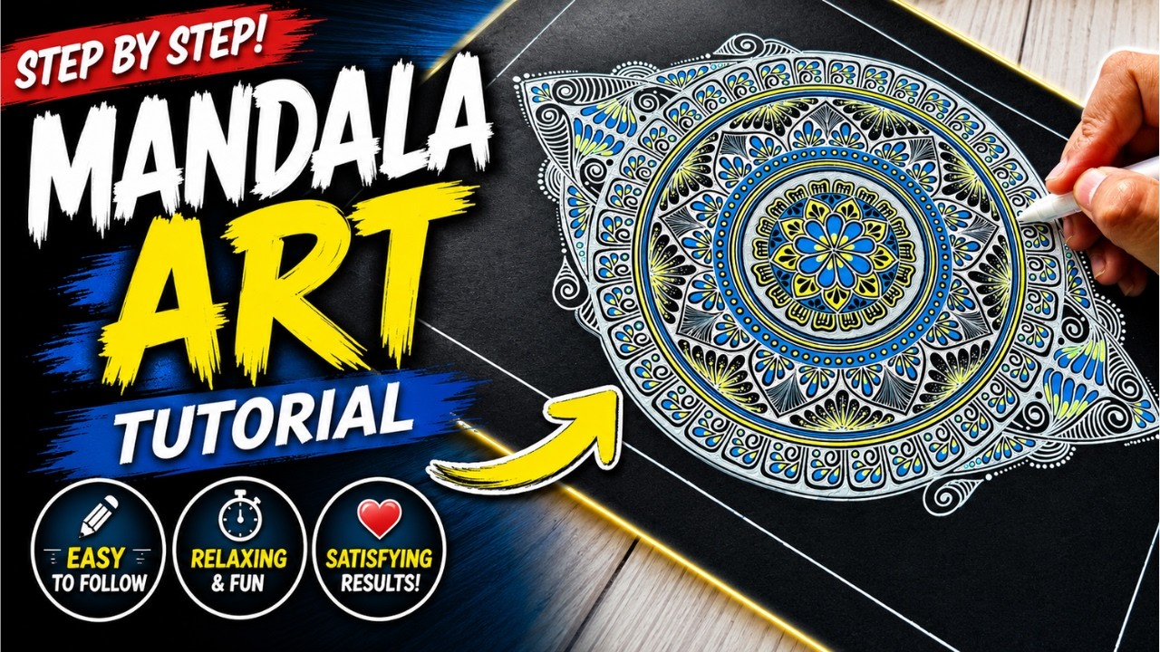 Effortless Mandala Art: Your Next Masterpiece!