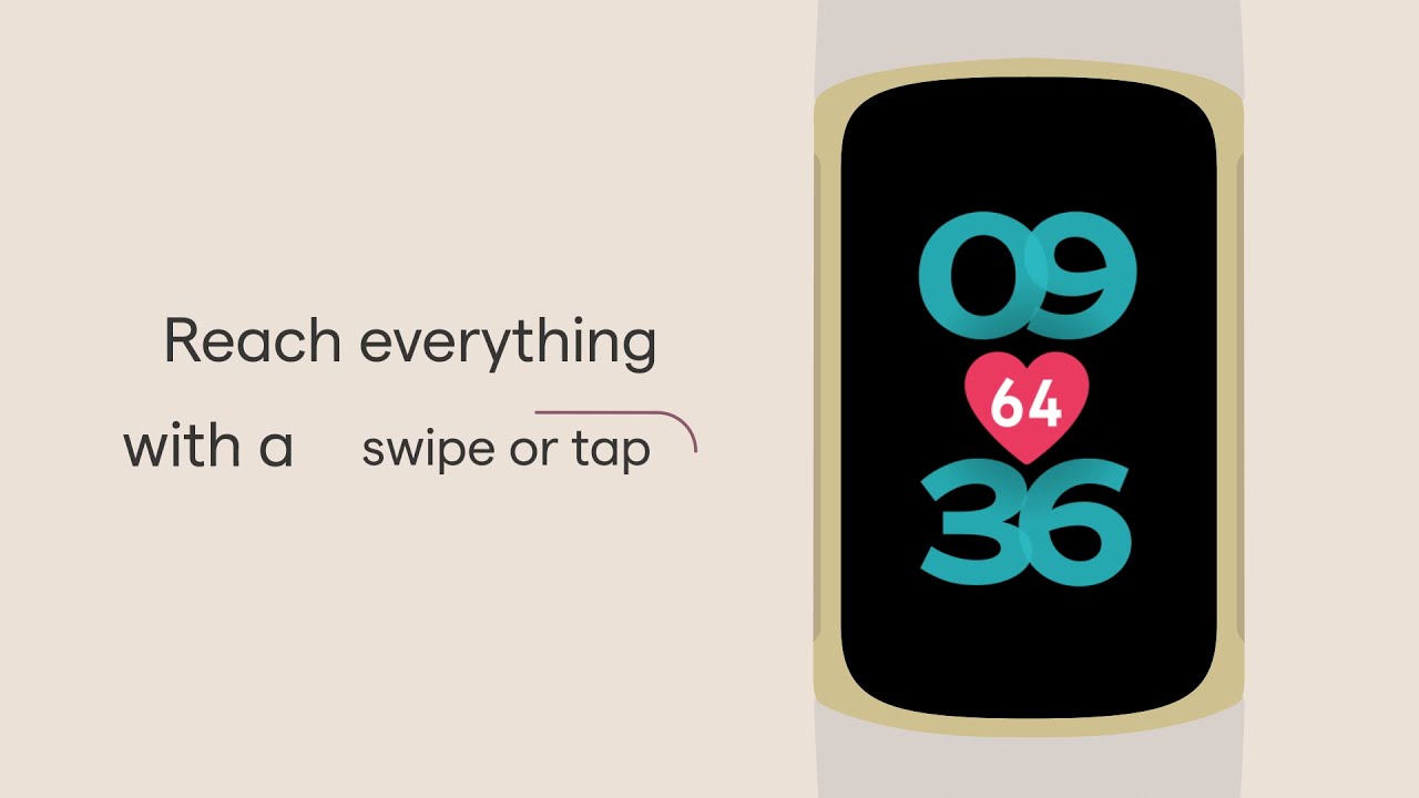 How to use the touchscreen on Charge 5 & Luxe