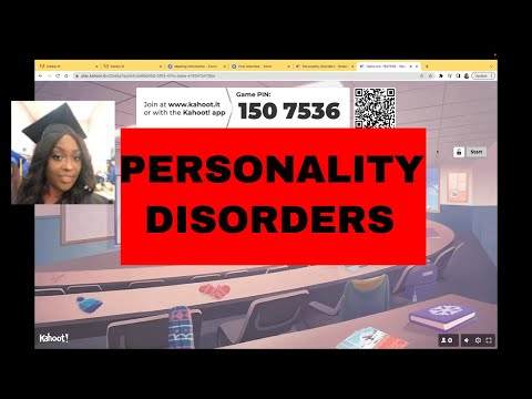 Personality Disorders- Kahoot!