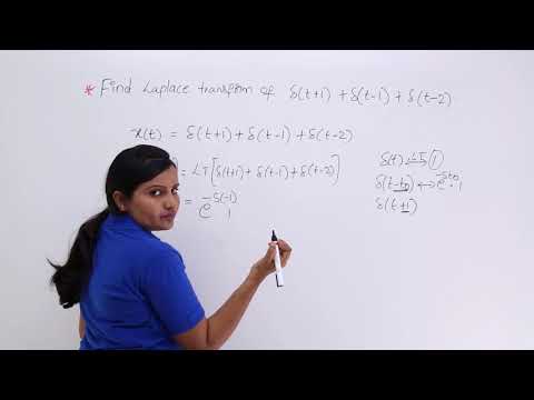 Time Shifting Property in Laplace Transform Problem Video Lecture - Crash Course (English) for ...