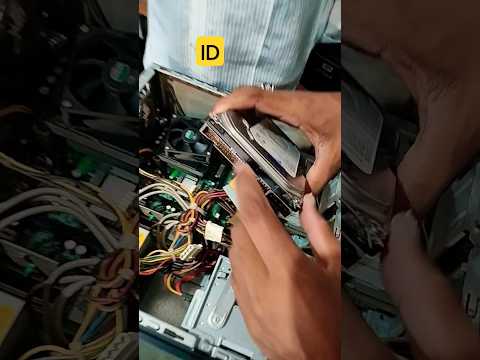 How to Connect ID Cable Connector Hard Drive in Desktop PC?#macnitesh#2023shorts#harddrive