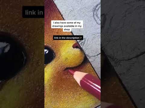 Drawing Pikachu in different art styles part 1✨| Artcoaster #shorts